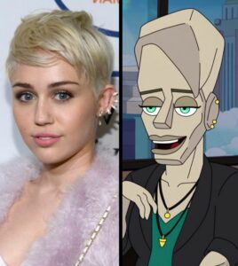 Van Logic Rock Human Resources Voice Actor: Season 2 Cast Miley Cyrus